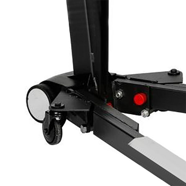 Chèvre d'atelier pliable - Système de levage hydraulique