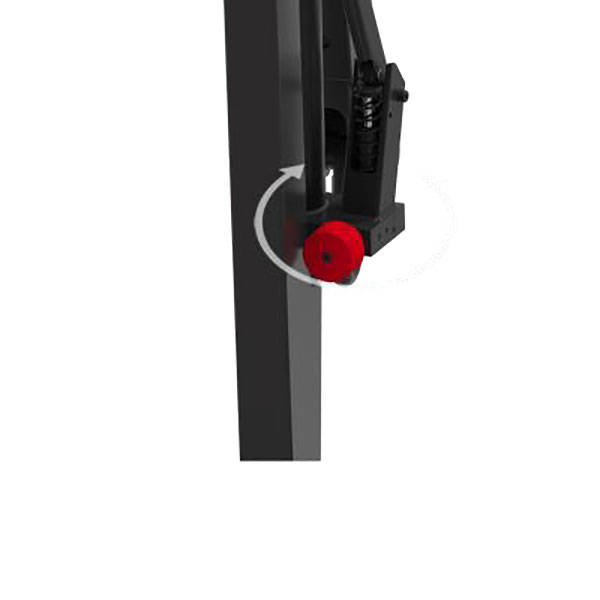 Chèvre d'atelier pliable - Système de levage hydraulique