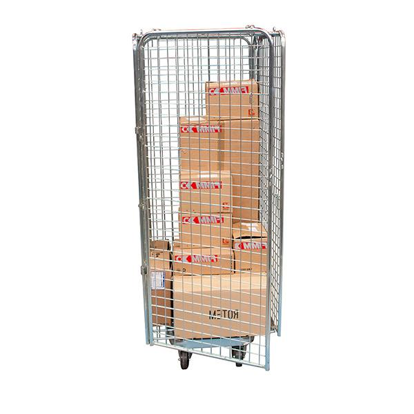 Roll conteneur 4 côtés entièrement verrouillable