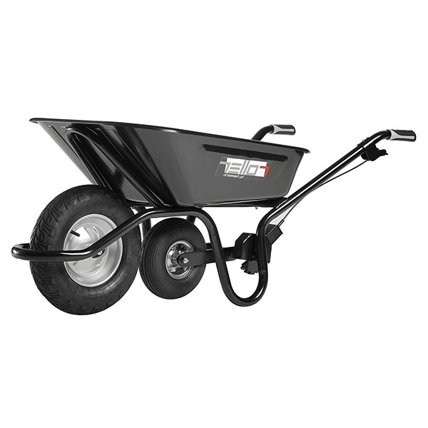 Brouette 2 roues qui évite le mal de dos et réduit l'effort à fournir.
