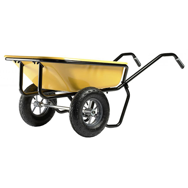 Brouette 2 roues très pratique pour vos chantiers