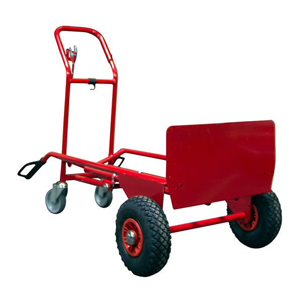 Diable chariot acier 3 positions : verticale, horizontale, inclinée