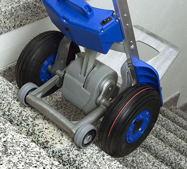 Diable électrique monte escalier ultra performant - Pelle standard