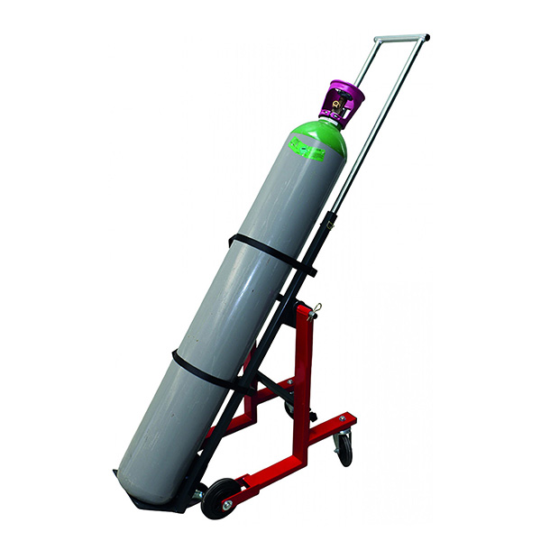 Diable porte-bouteilles de chlore, gaz, azote..