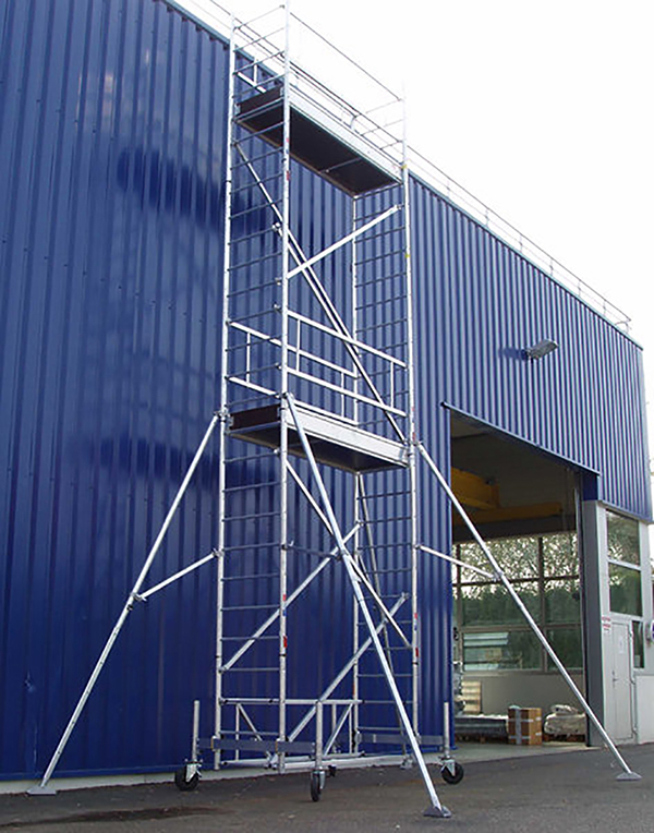 Echafaudage roulant pour vos travaux d'entretien