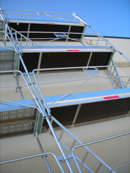 Echafaudage fixe ou de facade pour pignons
