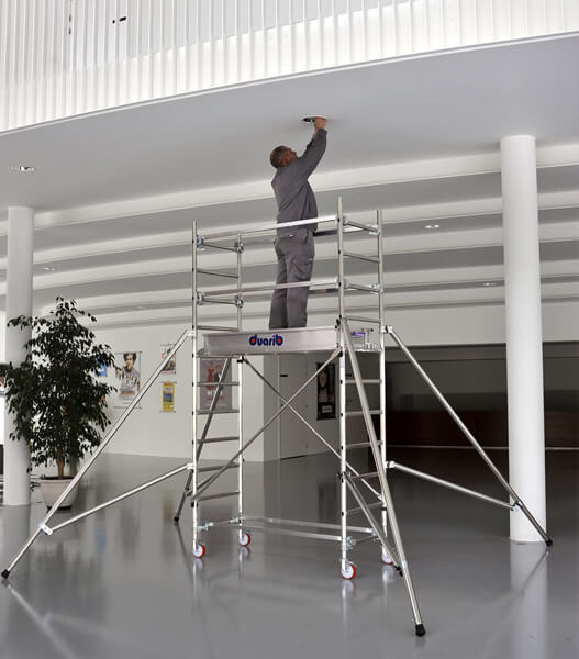 Echafaudage roulant aluminium duarib Altitude - Echafaudage Direct