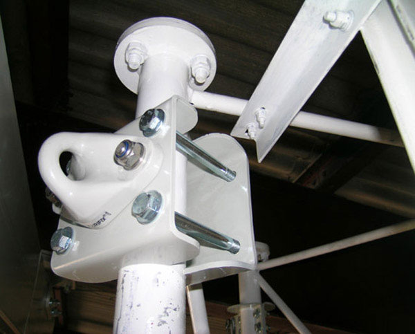 Point d'ancrage double en inox