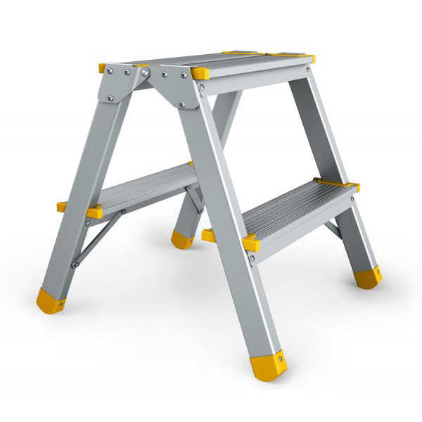 Escabeau double aluminium ultra léger pour les travaux domestiques