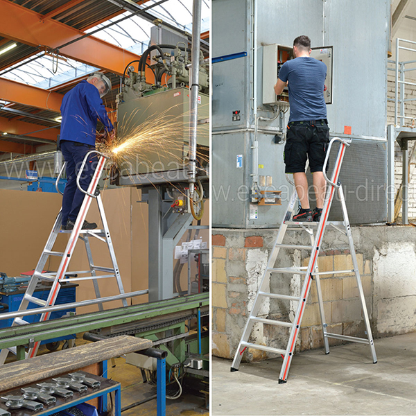 Achat d'escabeau industriel à grande plate-forme