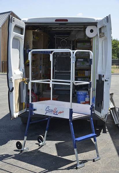 Escabeau gazelle ultra pratique