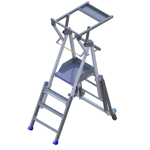 Pirl telescopique et pliant ultra léger