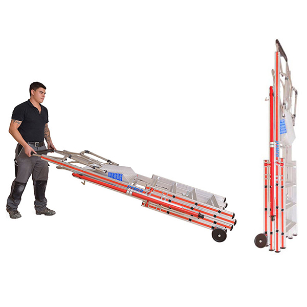 Pirl: plateforme individuelle roulante légère aluminium