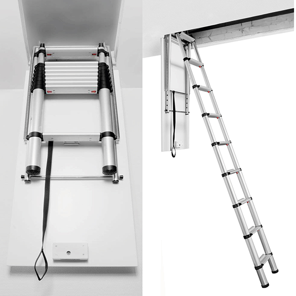 Escalier escamotable pliant peu encombrant Telesteps en vente sur ...