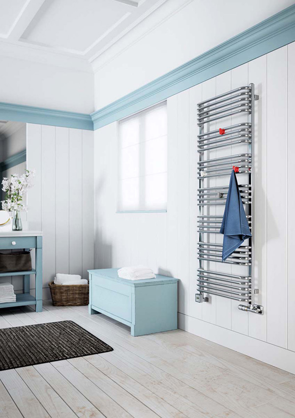 Farbig - gemischter Handtuchheizkörper - Alex