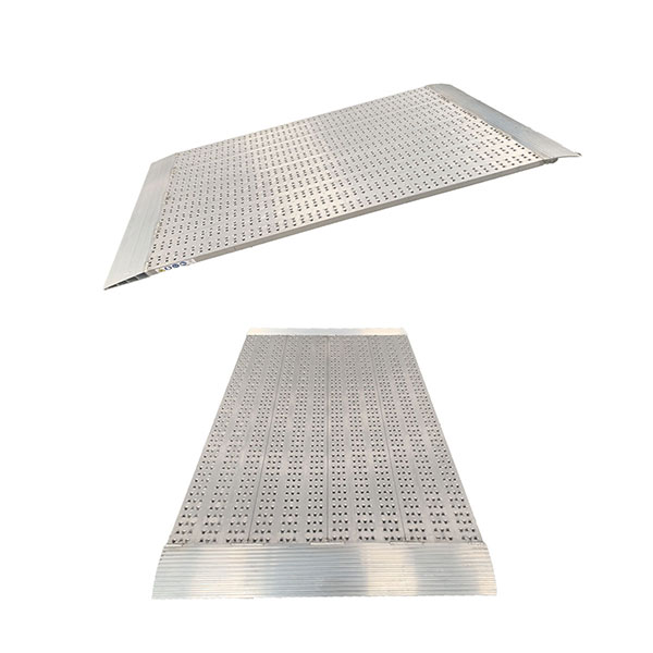 Laderampe aus Aluminium, extra-breit, ohne Rand : 1200mm