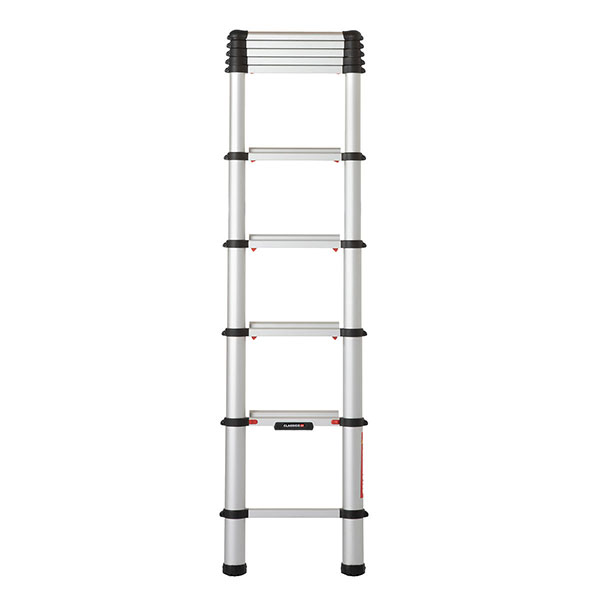 Aluminium Teleskopleiter der Marke TELESTEPS.