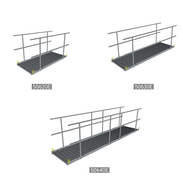 Plateforme de franchissement pour chantier