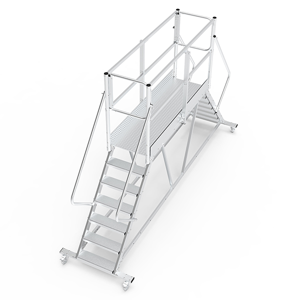 Plateforme roulante double accès longueur 2.00m