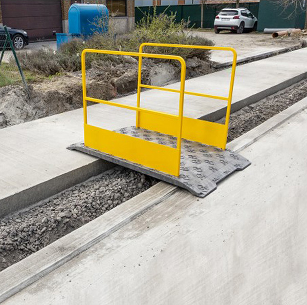 Rampa di accesso cantiere - Carico massimo 1000Kg