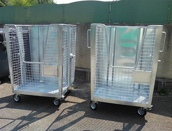 Conteneur grillagé ouvert - 1700 litres