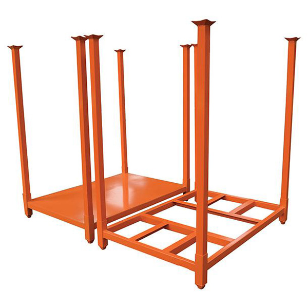Rack empilable et mobile pour le stockage de palette