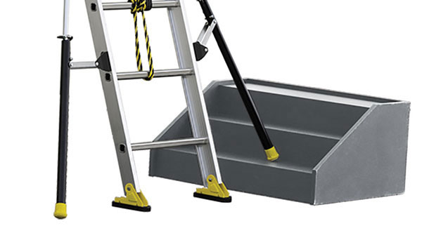 Scala a sfilo 3 elementi alluminio fino a 17,55