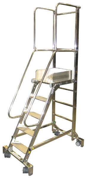 Scala con ruote speciale : picking e passaggi stretti dispo su Scala Expert