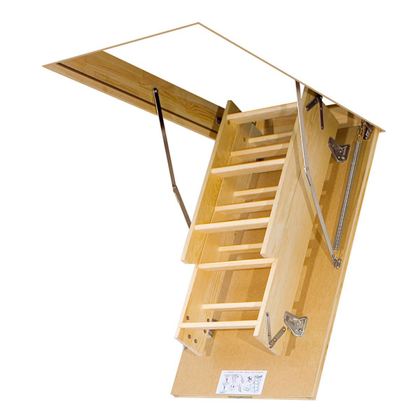 Scala retrattile in legno per accesso a soffitte e soppalchi