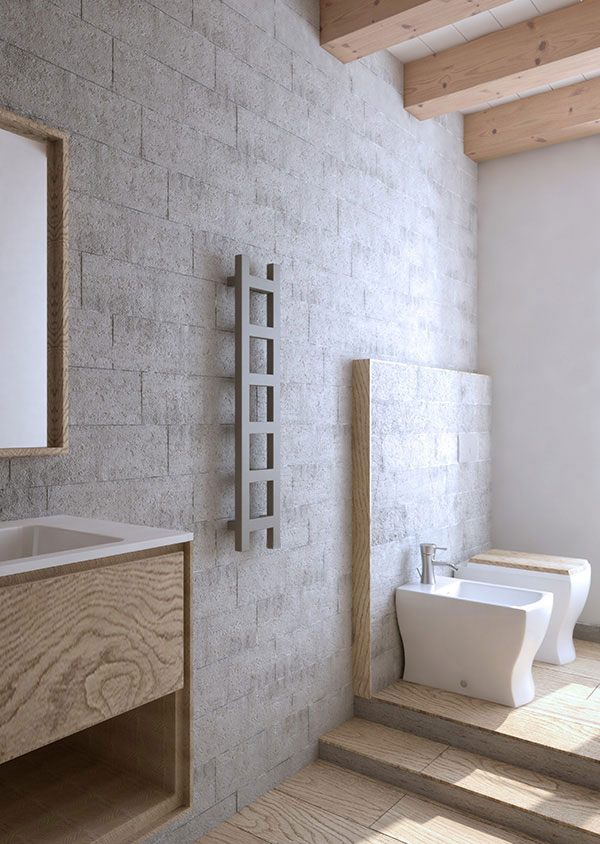 scaldasalviette elettrico colore a scelta - Easy