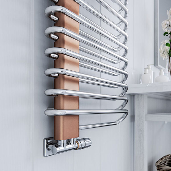 Scaldasalviette ad acqua calda - Colore a scelta - Michelle