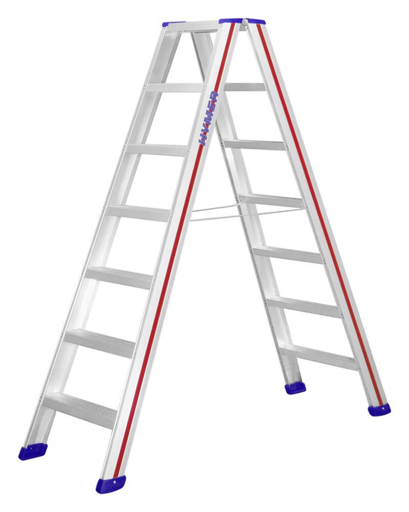 Acquisto di una scaletta doppia a gradini in alluminio