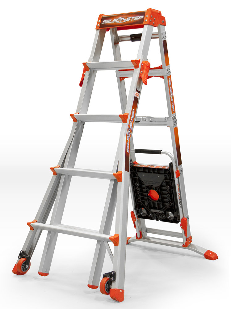 Teleskopische Multifunktionsstehleiter