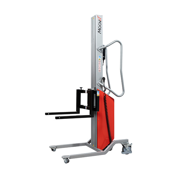 Gerbeur semi-électrique fourches réglables - Levée 1600 mm