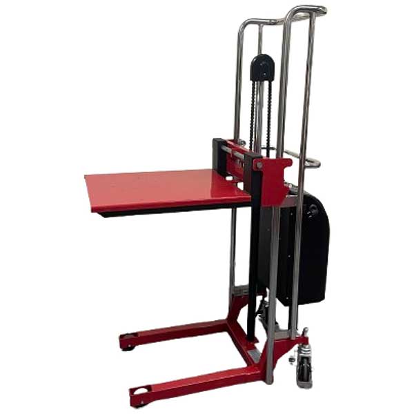 Mini gerbeur électro hydraulique - Levée max 1500mm - 400kg