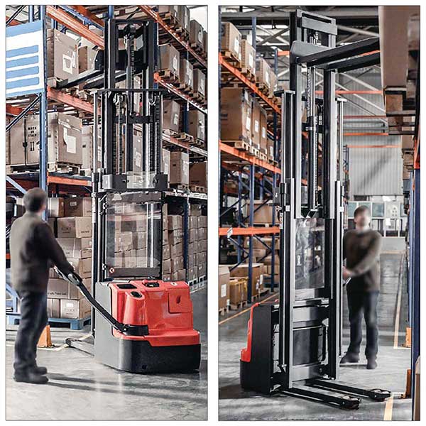 Gerbeur électrique 1.2t industrie - Levée et descente proportionnelle ...